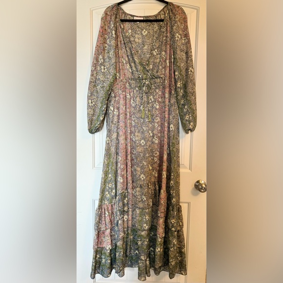 Anthropologie | Dresses | Boemo Anthropologie Womens Tiered Maxi ...